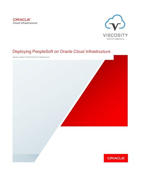 Pdf Deploying Peoplesoft On Oracle Cloud Infrastructurea Java Enabled Web Server Which Is