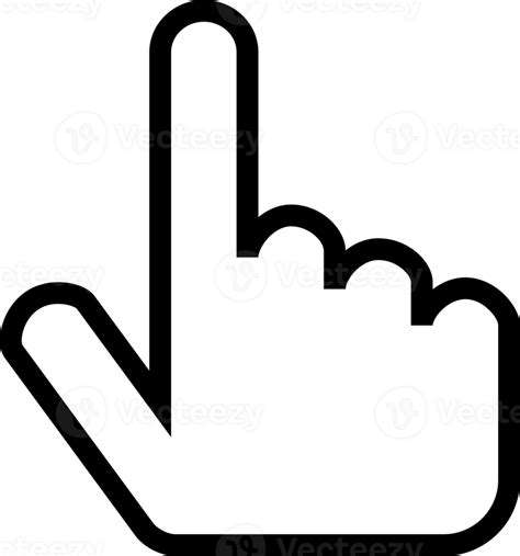 Cursor Pointer Symbol 35861263 Png