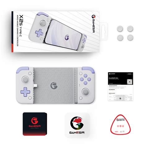 Gamesir X2s Type C Mobile Phone Gaming Controller Purple