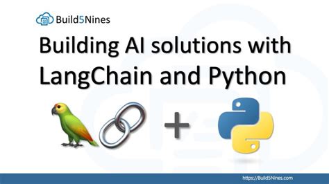 introduction to building ai agents with langchain and python chris pietschmann