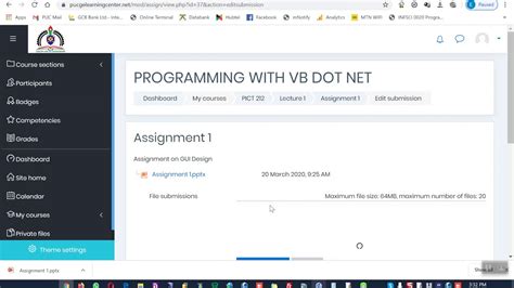 Upload Assignment Youtube