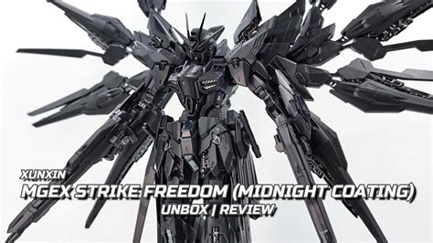 Review Xunxin 1100 Mgex Strike Freedom Midnight Coating Youtube