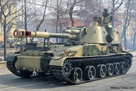 2s3 Akatsiya Military Tank