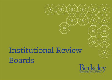 Institutional Review Board Irb Fundamentals D Lab