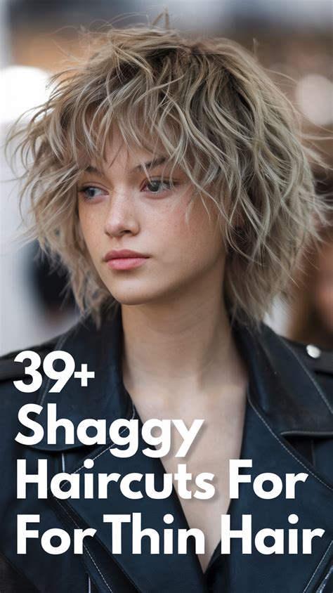 39 Gorgeous Shaggy Haircuts For Women With Thin Hair Tressglam