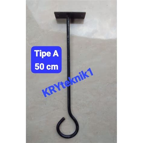 Jual Gantungan Baju Mini Bracket Gantungan Baju Putar Tempel Plapon