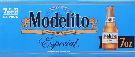 Modelo Modelito Mexican Lager Import Beer 24 Pk 7 Fl Oz Mini Bottles