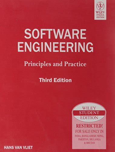 Software Engineering Principles And Practice 3rd Edition By Hans Van