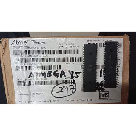 Atmega8515 16pu Microchip Microcontroller Color Black At Best Price
