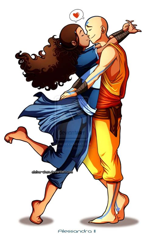 Aang Katara Anime Manga Pinterest