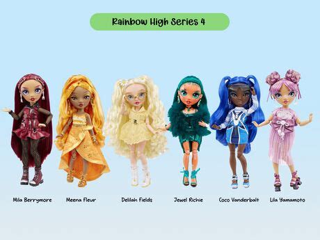 All The Rainbow High Dolls And Their Names A Complete List