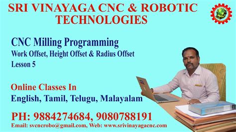 Cnc Work Offset Cnc Machine Offset Setting Tamil Cnc Machine