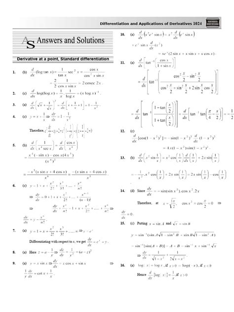 Sol Chp 22 Part 1 Pdf Derivative Function Mathematics