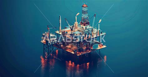 منصفة نفط لاستنباط الزيوت استخراج وتصدير الثروات الباطنية، صورة مقربة