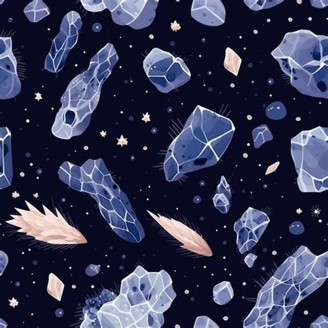 Crystal Formations Premium Ai Generated Image