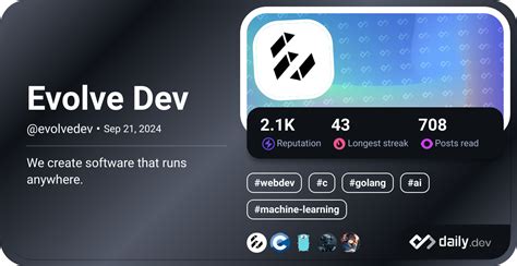 Evolve Dev Evolvedev Dailydev