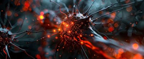 Premium Photo Technology Abstract Digital Neural Nodes Technology