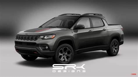 Jeep Compass Trailhawk Pickup Digitally Ts Maverick A Unibody Truck
