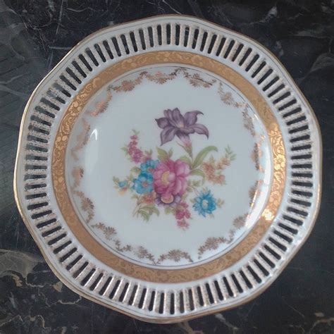 Winterling Bavaria Germany Reticulated Plate Etsy