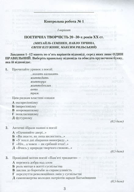 Зошит для контрольних робіт з української літератури для 11 класу Авраменко Грамота фото