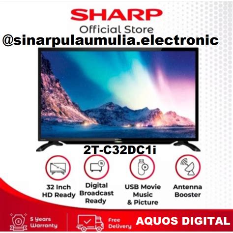 Jual Sharp Led Tv Inch Digital T C Dc I T C Dc I Tc Dc I T C Dc I