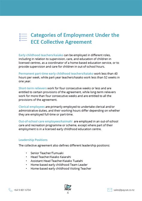 The Nzei Support Staff In Schools Collective Agreement Ebook