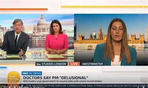 Richard Madeley Skewers Labour Mp After Dodging Strike Question Tv And Radio Showbiz And Tv