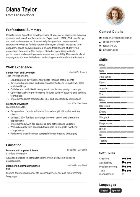 24 Full Stack Developer Resume Examples And Templates For 2025 Resumedesignai