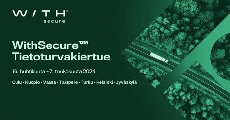 Withsecure On Linkedin Tietoturva