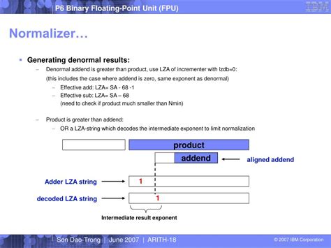 PPT P6 Binary Floating Point Unit PowerPoint Presentation Free Download ID 3300720