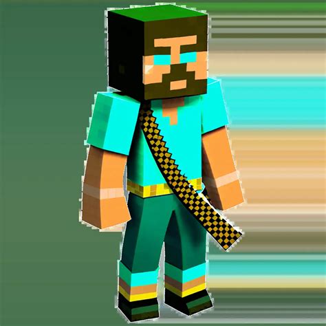 Minecraft Character Png Image Explore The Blocky World In High Definition Png Prompt