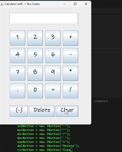 Java Swing Calculator App Ganesh Rawatz Youtube