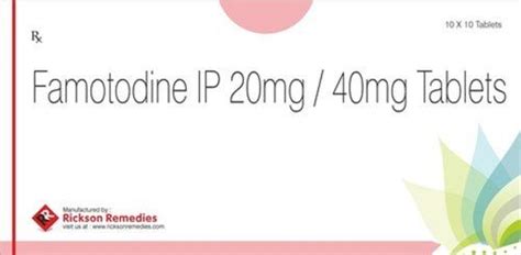Famotidine 40 Mg Tablets General Medicines At Best Price In Ahmedgarh