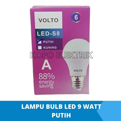 Jual Lampu Led Watt Bulb Murah Putih Shopee Indonesia