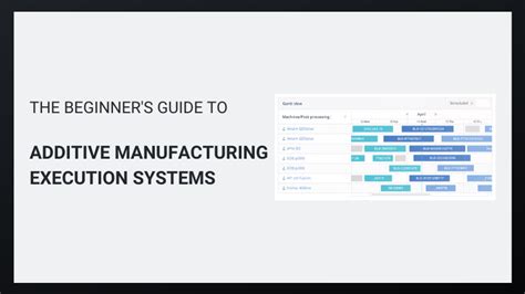A Guide To Additive Mes Software Amfg