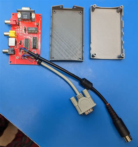 Commodore 128 Rgbi Cga To Analog Rgb Part 4 A New Case Muldrfs Hobbytronic