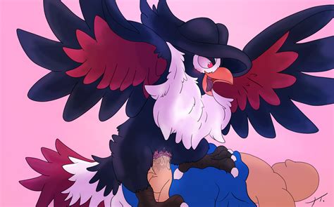 Rule 34 Birdofanatic Cloaca Cloacal Penetration Digital Media Artwork Honchkrow Human