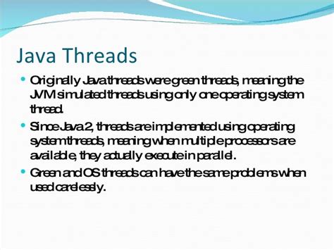 Java Threading