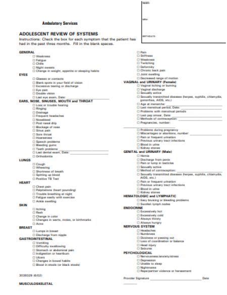 20 Best Review Of Systems Template Ideas Review Of Systems Neurological System System