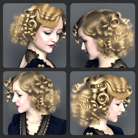 Royalty Aesthetic Bob Haarschnitt Kinnlang Goldblondes Haar