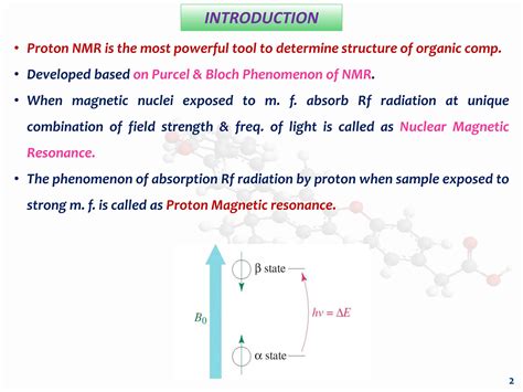 10 Principle Of Nmr Spectroscopy Pptx