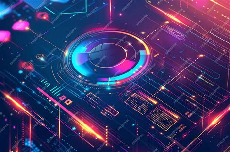 Premium Photo Colorful Array Of Graphical Charts And Diagrams