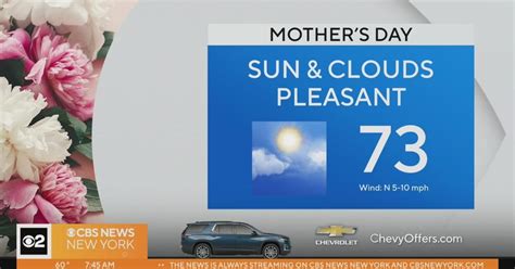 First Alert Weather Cbs2s Sunday Morning Update 51423 Cbs New York