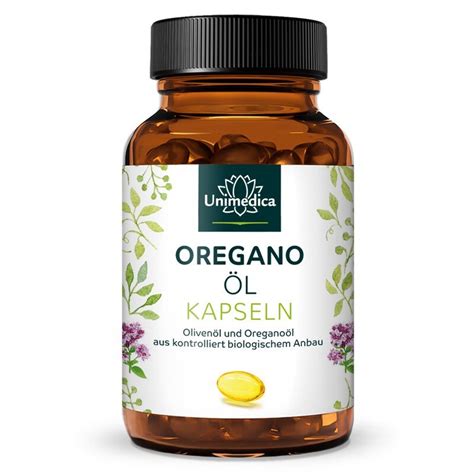 Oregano Oil 135 Mg Per Daily Dose 1 Capsule 60 Softgel Capsules