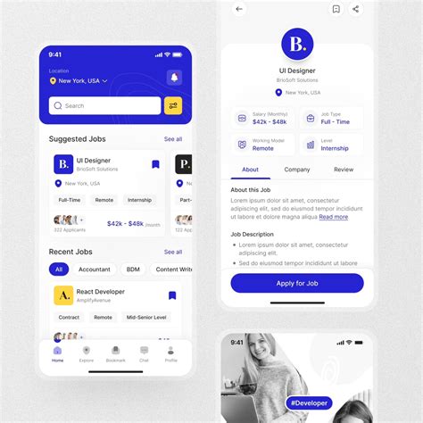 Insightlancer Creative And Modern Ui Design Of Job Finder App We Will