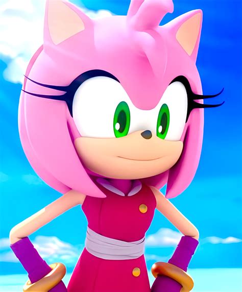 Amy Rose Sonic Boom Amy Rose Hedgehog Characters Cartoon