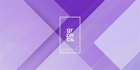 Abstract Trendy Geometric Futuristic Overlap Background With Colorful