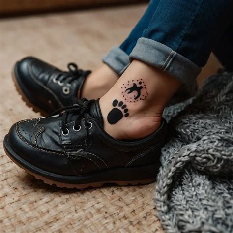 Panda Footprint Tattoos