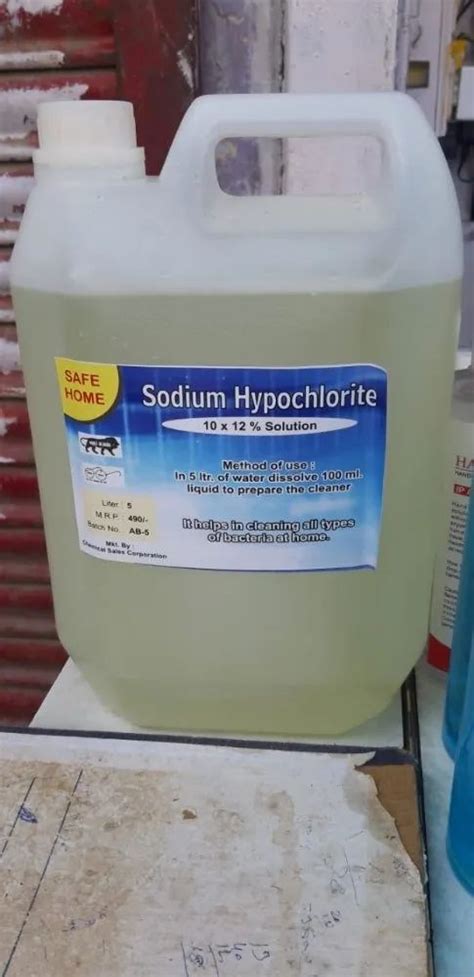 Sodium Hypochlorite At ₹ 250bottle Sodium Hypochlorite In Agra Id