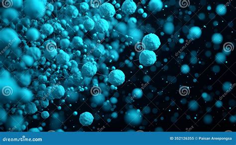 Visualizing The Intricate Beauty Of Molecular Structures And Their Dance In A Digital Space